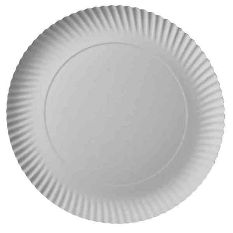 "White Round Cardboard Plates Ø 290 x 20mm - Horecavoordeel.com"