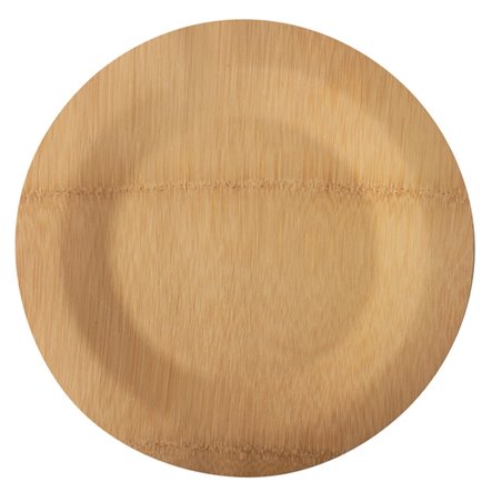 Bamboe "Pure" 1-compt. Ø 230 x 15mm Plate - Sustainable Dining ...