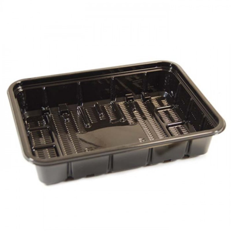 Enterpack Container Topseal Tray Black PP 400cc PSW-19152 ...