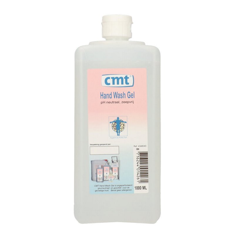 CMT Handwash Gel Mild pH-Neutral 1L - Horecavoordeel.com