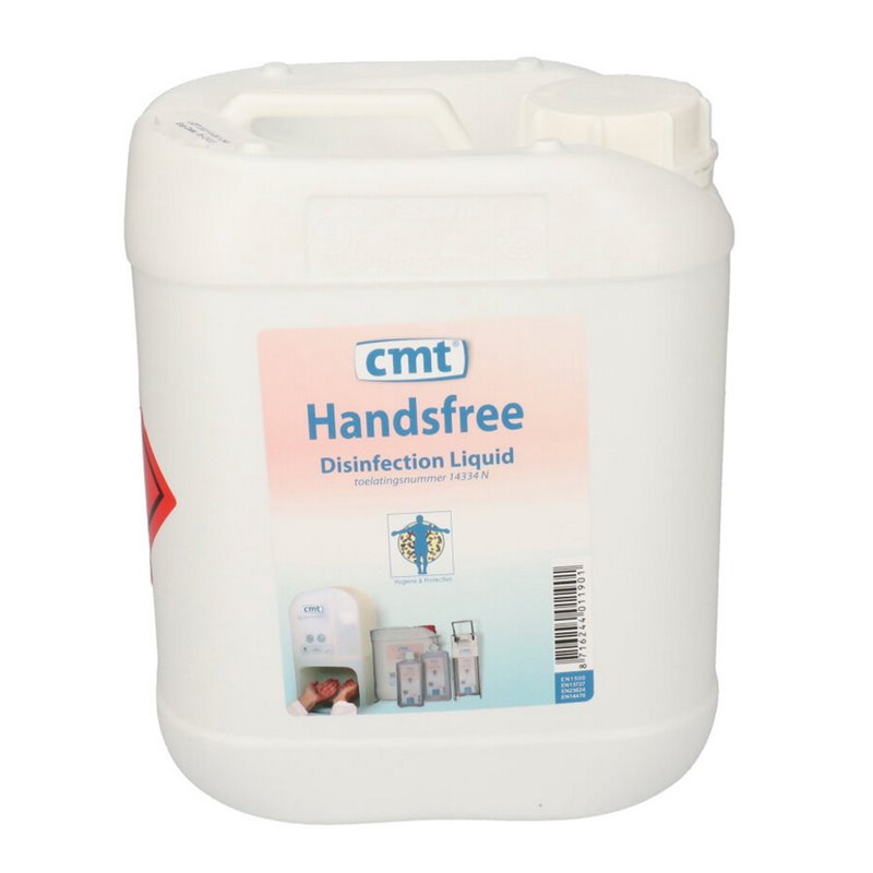 CMT Disinfection Liquid Handsfree 5L - Effective Sanitizing Solution ...