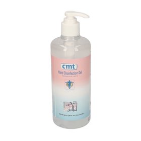 CMT Hand Disinfection Alcohol Gel 500ml Pump - Horecavoordeel.com