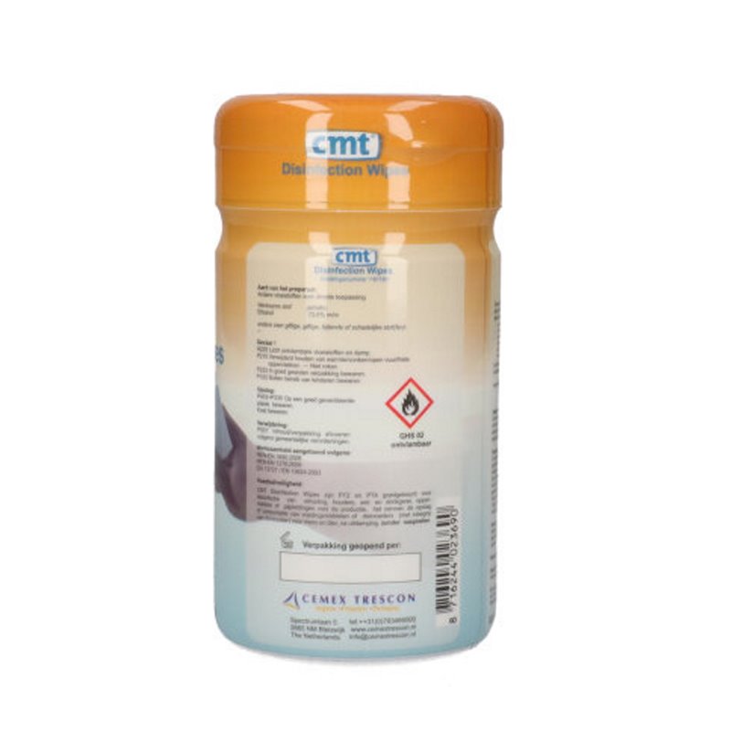 CMT Disinfection Wipes Canister Blue - Effective Cleaning Solution ...