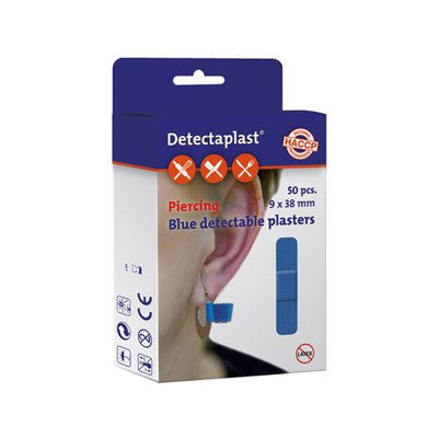 Looking for Detectaplast Elastic Detectable Piercing Plaster Blue 9 x ...